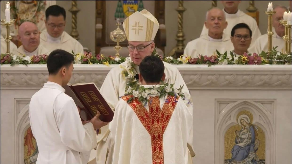 Video of the Ordination to the Priesthood of Deacon Kinh Van Nguyen 12 ...
